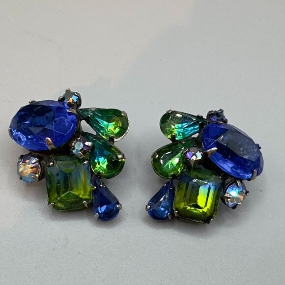 Kramar | Jewelry | Vintage Kramer Crystal Earringssigned | Poshmark